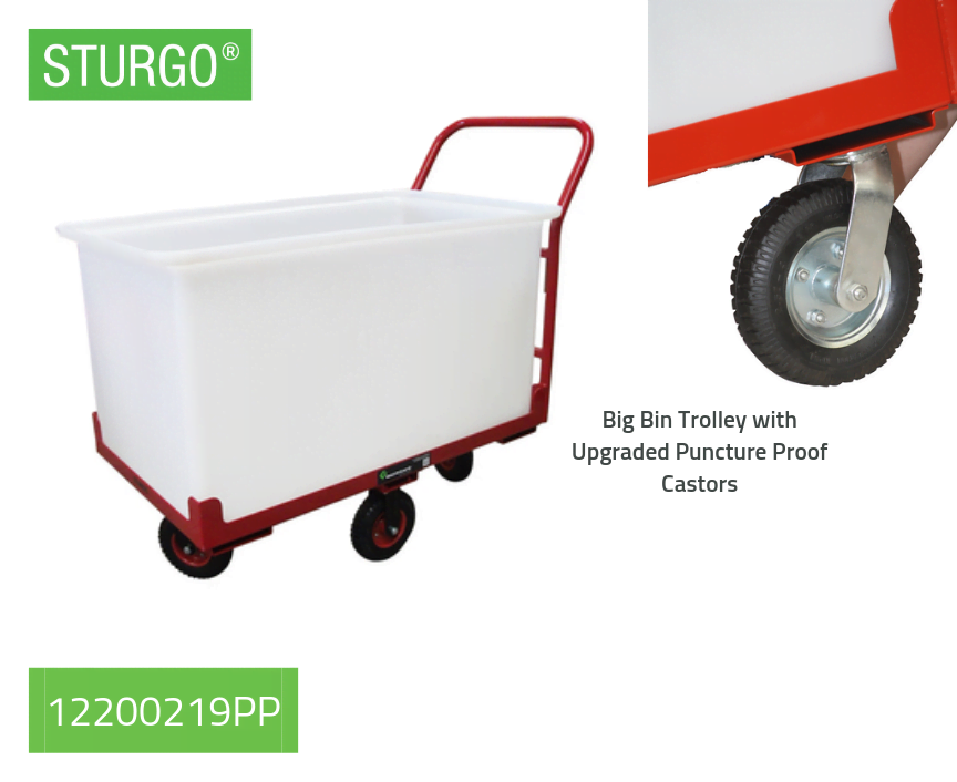 Buy A STURGO® Big Bin Trolley With Tub - Materials Handling Equipment ...