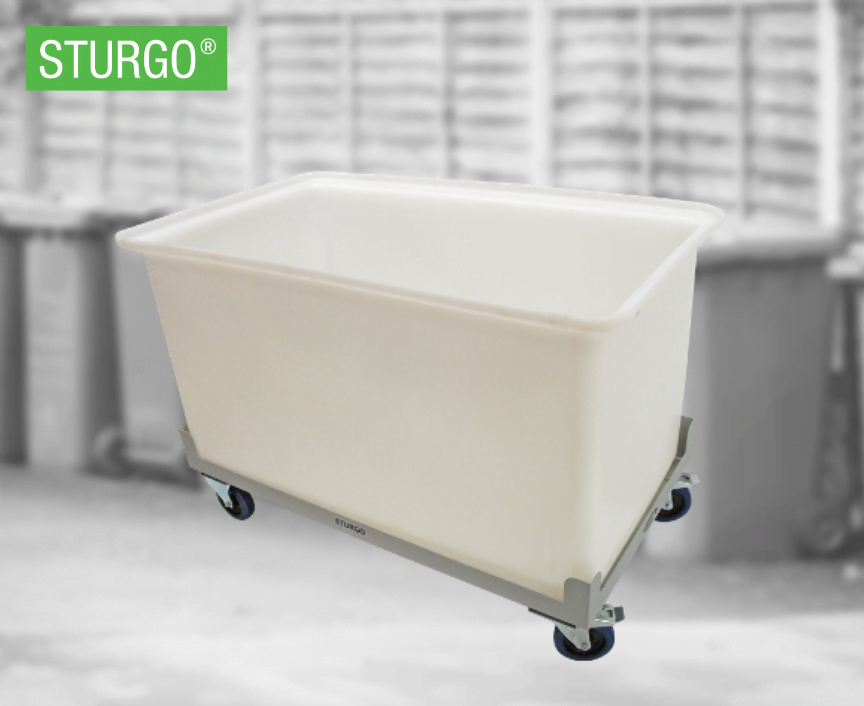 Buy A STURGO® Big Bin Trolley With Tub - Materials Handling Equipment ...