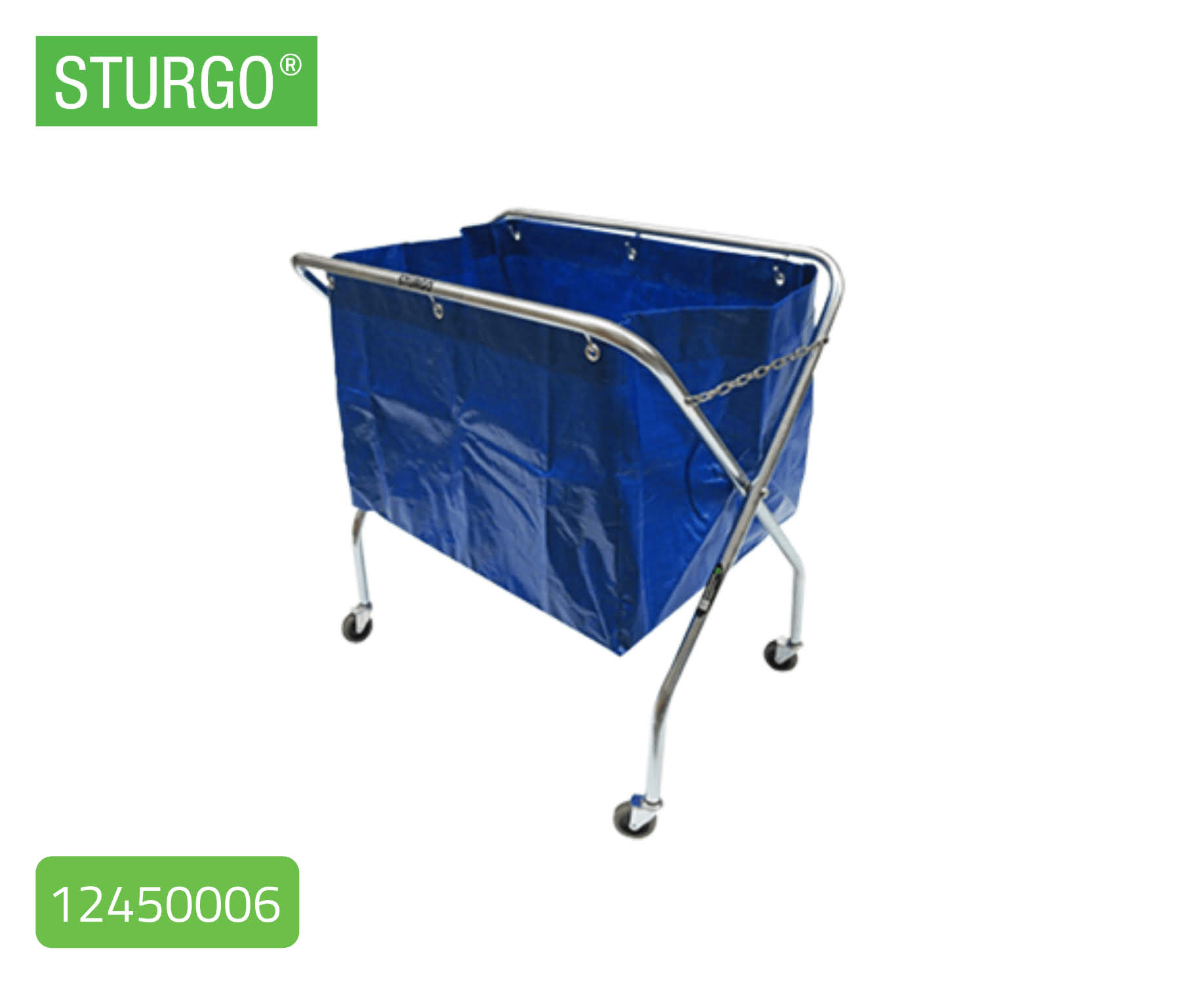 Buy A Waste Trolley With Bag - Materials Handling Equipment - Backsafe ...