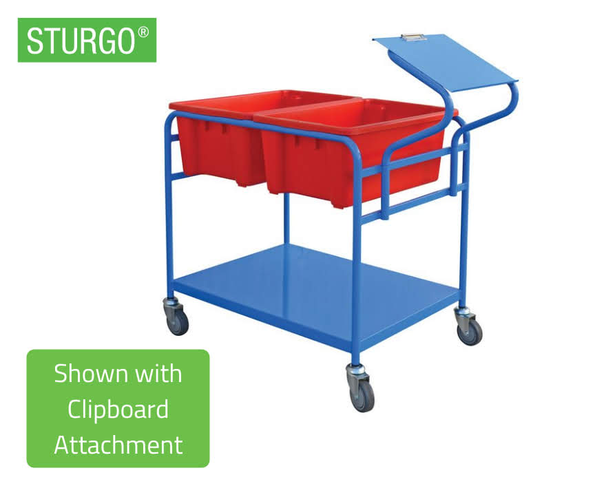 Buy A Double Order Picking Trolley - Materials Handling Equipment ...