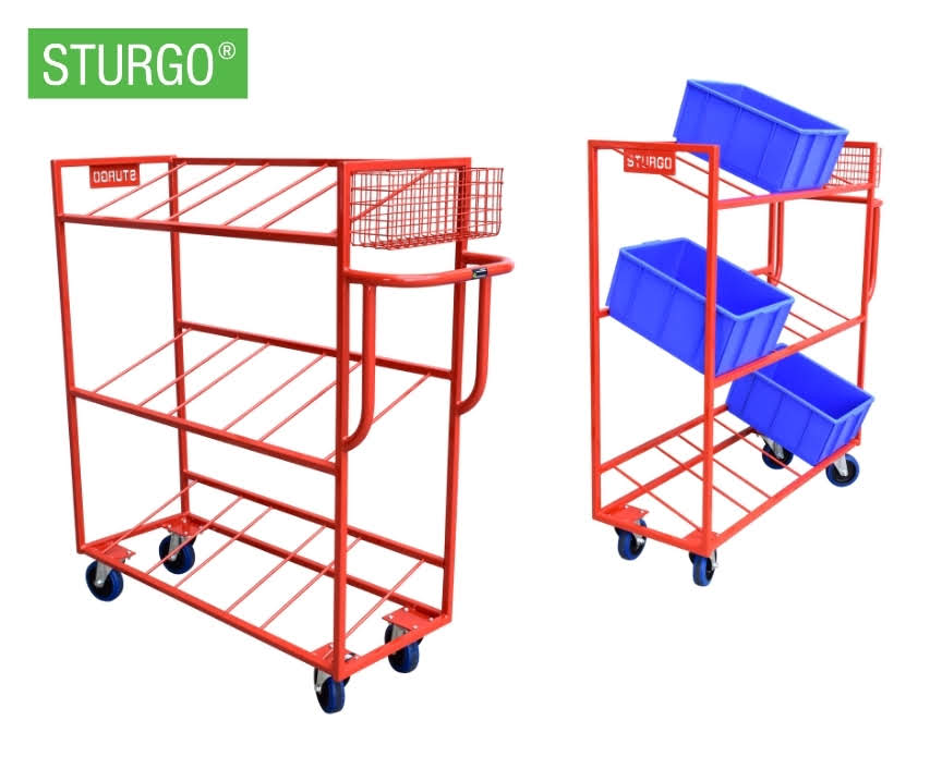 Buy A Custom Order Picking Trolley - Materials Handling Equipment ...
