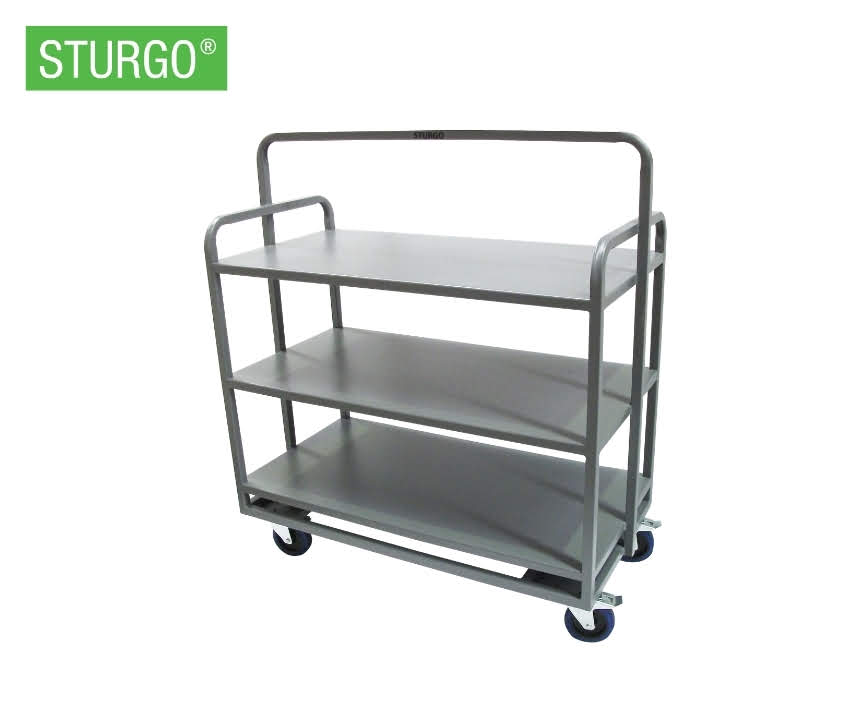 Buy A Custom 3 Tier Trolley - Materials Handling Equipment - Backsafe ...