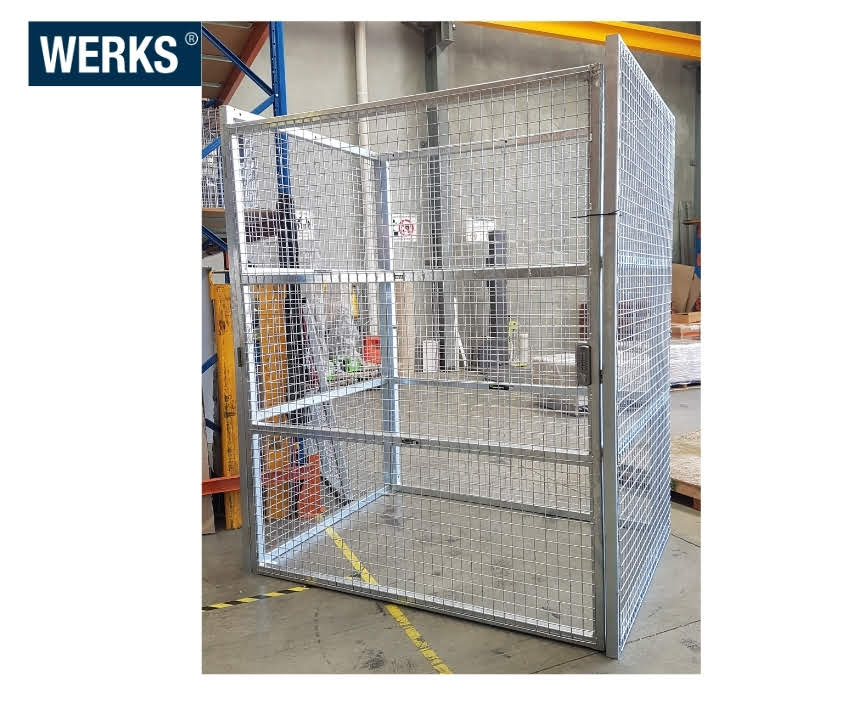 Buy A Custom Security Cage - Materials Handling Equipment - Backsafe ...