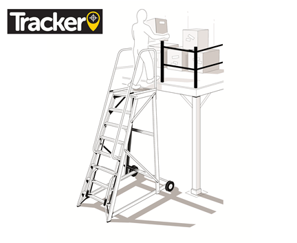 Buy A Tracker Mobile Platform Ladder - Materials Handling Equipment ...