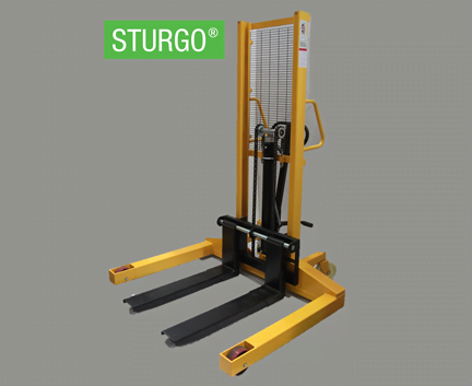 Buy A STURGO® Manual Walkie Stacker - Straddle - Materials Handling Equipment - Backsafe Australia