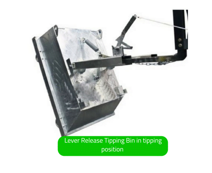 Buy A Tipping Bins - Lever Release Bin - Materials Handling Equipment ...