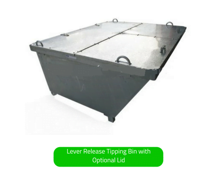 Buy A Tipping Bins - Lever Release Bin - Materials Handling Equipment ...