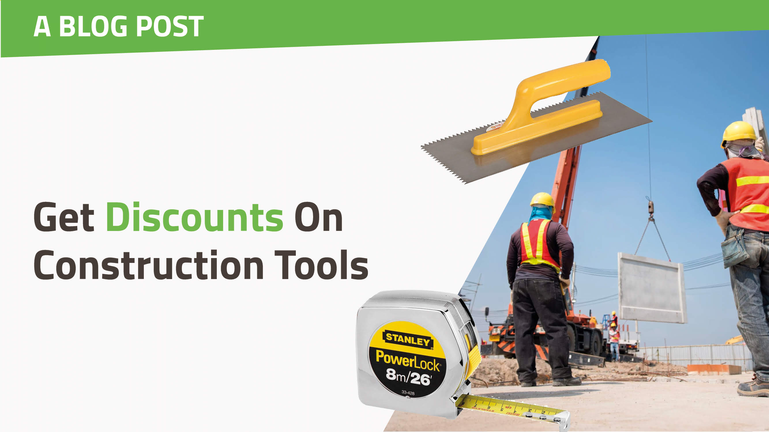 Get Discounts On Construction Tools - Backsafe Australia
