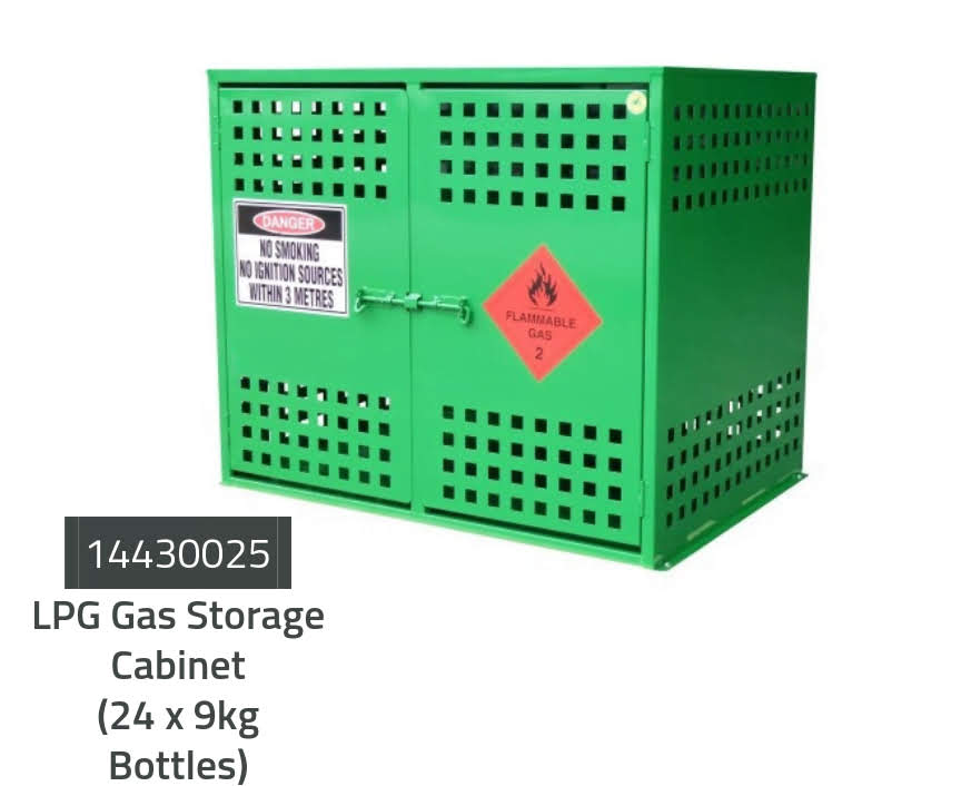 Gas Bottle Cabinet for Gas Cylinder Storage - Backsafe Australia