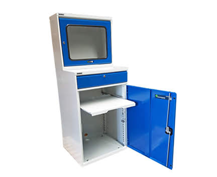 Buy A WERKS® Computer Cabinet Workstation - Materials Handling ...