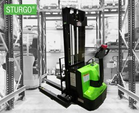 Buy A STURGO® Manual Walkie Stacker - Straddle - Materials Handling Equipment - Backsafe Australia