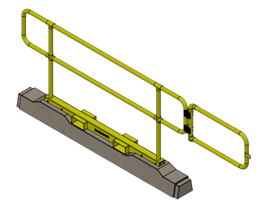 Buy A Portable Concrete Base Safety Barriers - Safety & Security ...